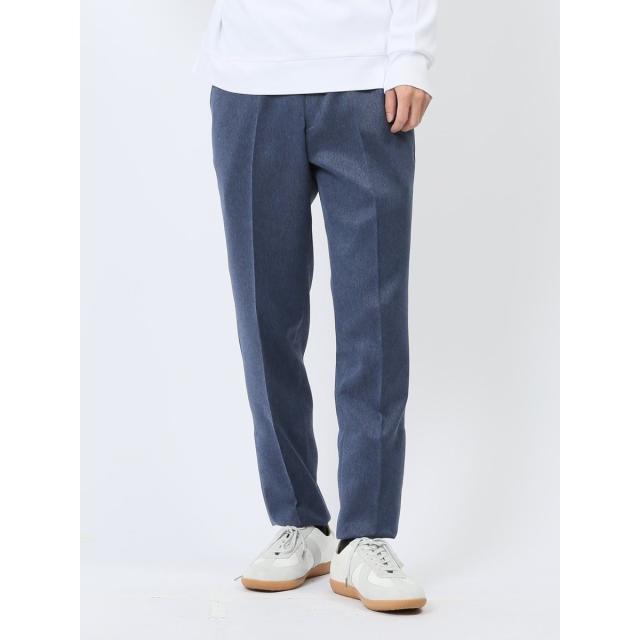 m．f．エディトリアル（m．f．editorial）/m．f．エディトリアル ウォッシャブル ノータック ビジネスパンツ ツイル青(セットアップ可能)