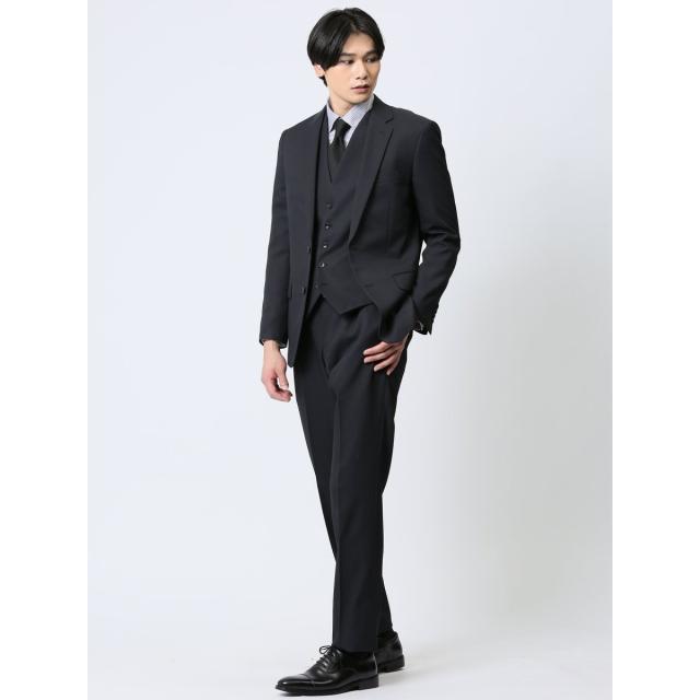 m．f．エディトリアル（m．f．editorial）/【ストレッチ ウォッシャブル】m．f．エディトリアル 2ボタン3ピース セットアップスーツ 組…