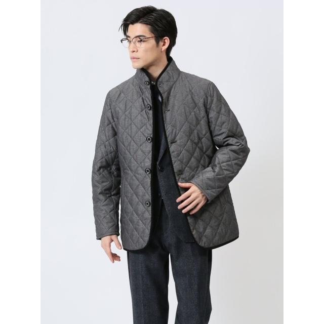 m．f．エディトリアル（m．f．editorial）/m．f．エディトリアル スタンド 中綿キルティングジャケット