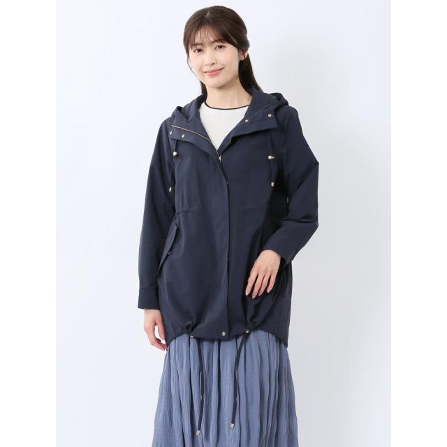 m．f．エディトリアル（m．f．editorial）/【ストレッチ　ハンドウォッシャブル】m．f．エディトリアル フーデット ハーフコート