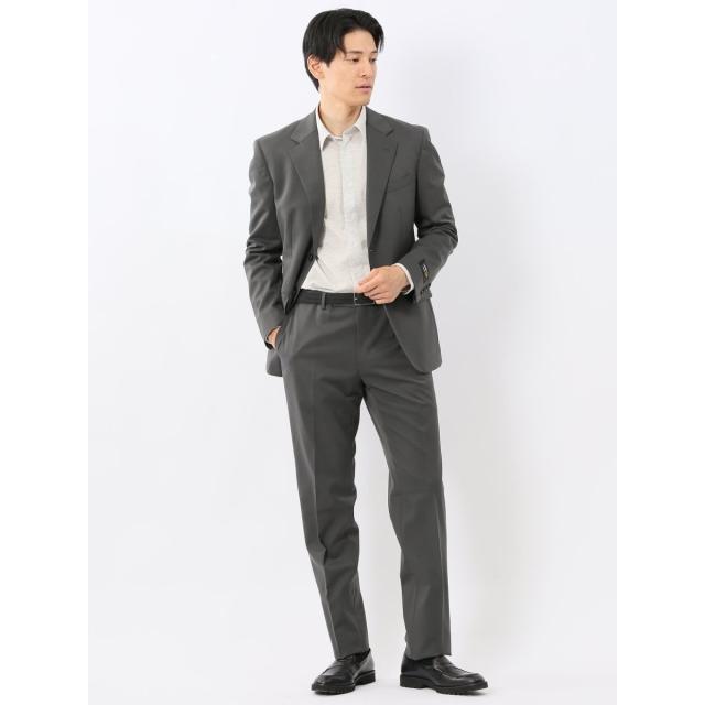m．f．エディトリアル（m．f．editorial）/【ウールナイロン ストレッチ】m．f．エディトリアル 2ボタン2ピース スーツ グレー