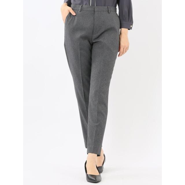 m．f．エディトリアル（m．f．editorial）/【ストレッチ ウォッシャブル】m．f．エディトリアル ウール調 テーパードパンツ グレー