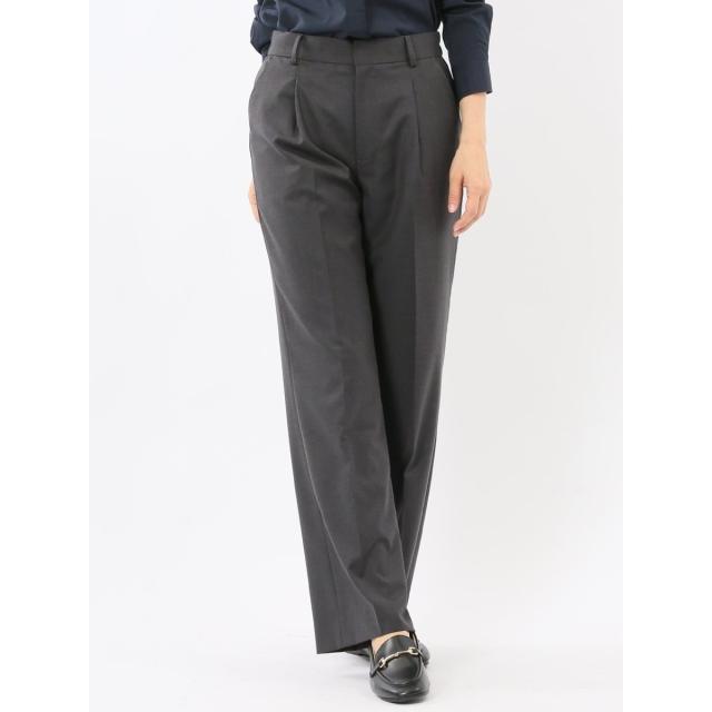 m．f．エディトリアル（m．f．editorial）/【ウォッシャブル】m．f．エディトリアル クリアツイル ワイドパンツ グレー(セットアップ可…