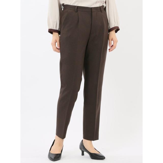 m．f．エディトリアル（m．f．editorial）/【ストレッチ ウォッシャブル】m．f．エディトリアル ウール調 テーパードパンツ(セットアッ…