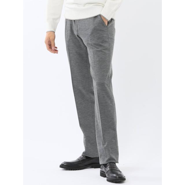 m．f．エディトリアル（m．f．editorial）/【ストレッチ ウォッシャブル】m．f．エディトリアル ニットジャガード ノータックスラックス