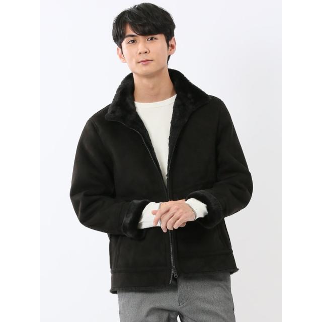 m．f．エディトリアル（m．f．editorial）/【起毛】m．f．エディトリアル スタンドカラー フルジップブルゾン