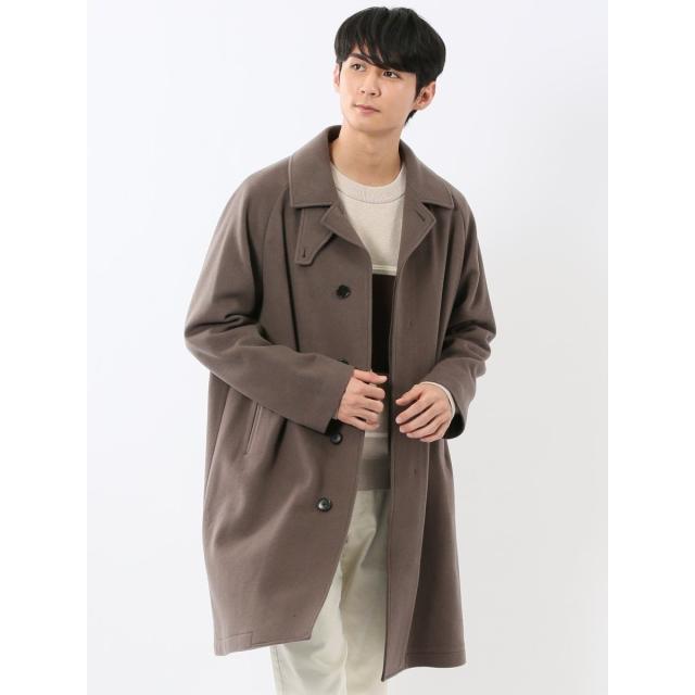 m．f．エディトリアル（m．f．editorial）/【ウール100％ ゆったり】m．f．エディトリアル リラクシング ステンカラーコート