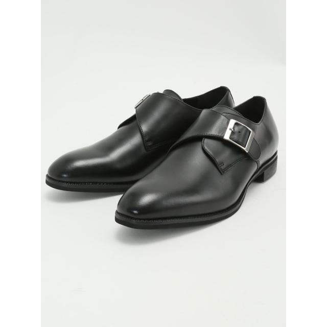 m．f．エディトリアル（m．f．editorial）/【牛革 レザー】m．f．エディトリアル AEROACTIVE モンクストラップ ドレスシューズ