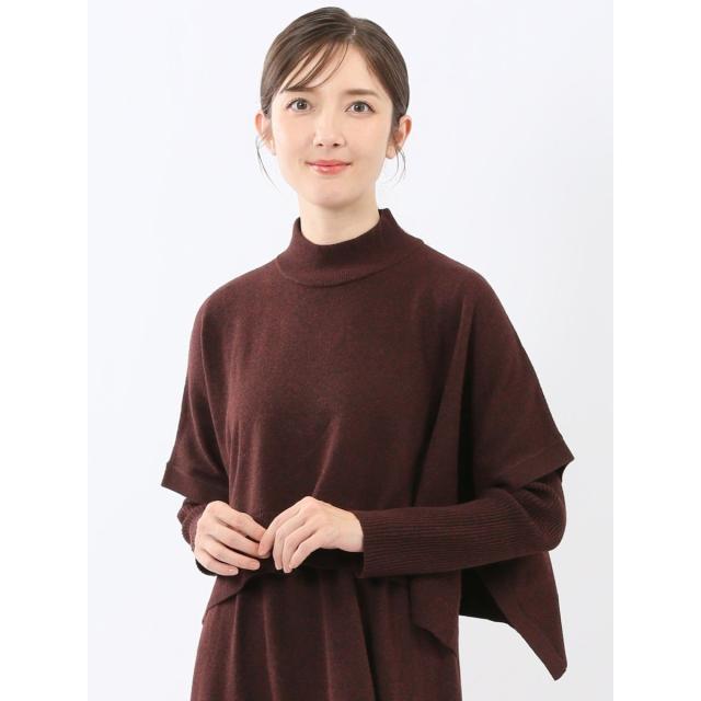 m．f．エディトリアル（m．f．editorial）/【2枚セット ハンドウォッシャブル】m．f．エディトリアル ポンチョ&ワンピース ニットアン…