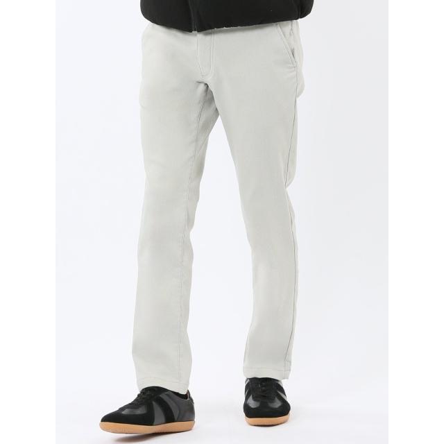 m．f．エディトリアル（m．f．editorial）/クロスストレッチ+ウォーム トラウザーパンツ ジャガード