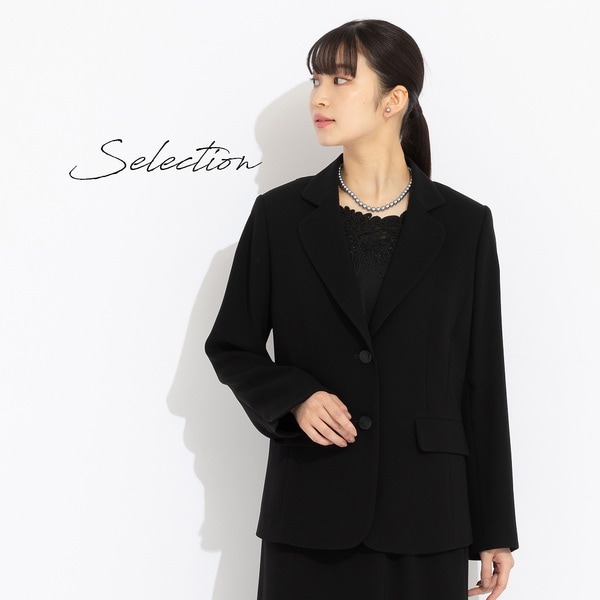 リリアンビューティ（Liliane Burty）/【Selection・セットアップ対応】ブラックフォーマル　テーラードジャケット