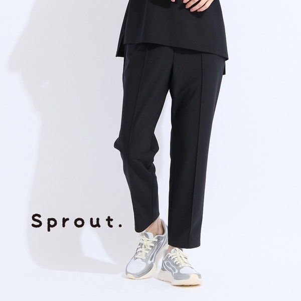 リリアンビューティ（Liliane Burty）/【Sprout．】ウォッシャブルピンタックパンツ