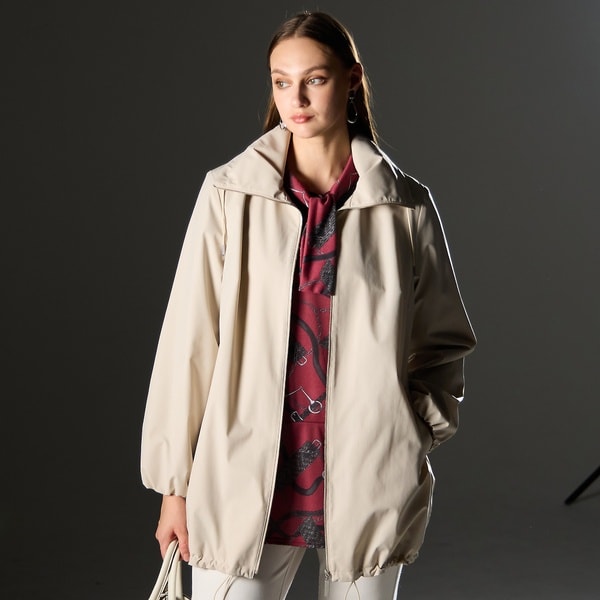 リリアンビューティ（Liliane Burty）/【L〜4L】高密度タフタ×エアロサーモジャケット