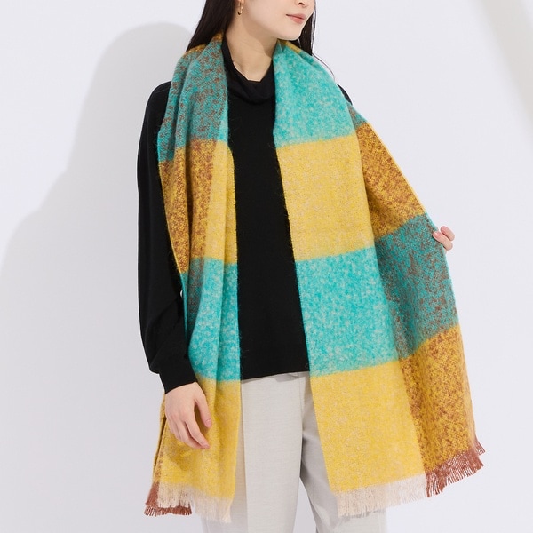 リリアンビューティ（Liliane Burty）/フランス製チェックストール