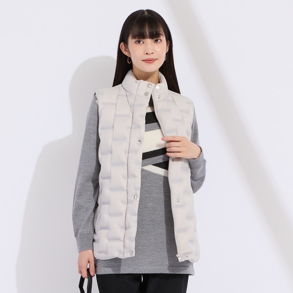 リリアンビューティ（Liliane Burty）/【L〜4L】ナイロンタフタダウンベスト