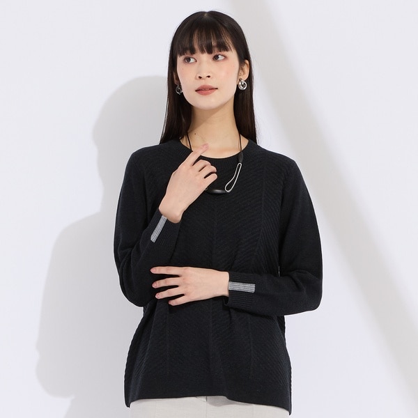 リリアンビューティ（Liliane Burty）/【L〜4L/アンサンブル対応】プルオーバーニット