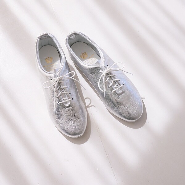 コレックス（collex）/【WEB限定】【CROWN/クラウン】DANCE JAZZシューズ シルバー