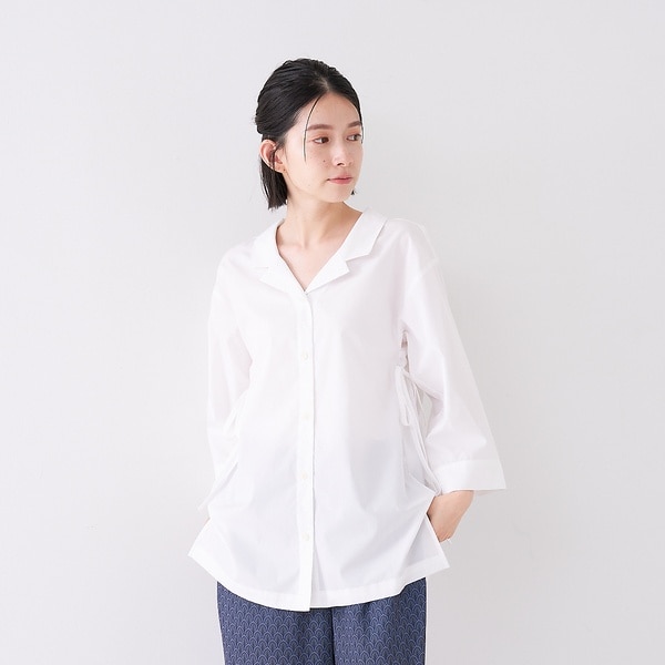 コレックス（collex）/＜手洗い可＞バックギャザーブラウス