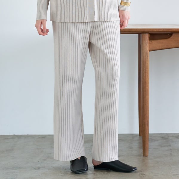 コレックス（collex）/【セットアップ対応】ワイドリブフレアパンツ