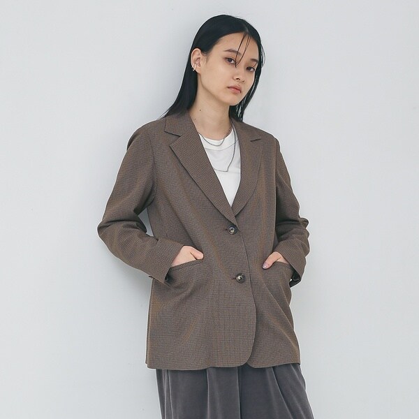 コレックス（collex）/チェックテーラードジャケット