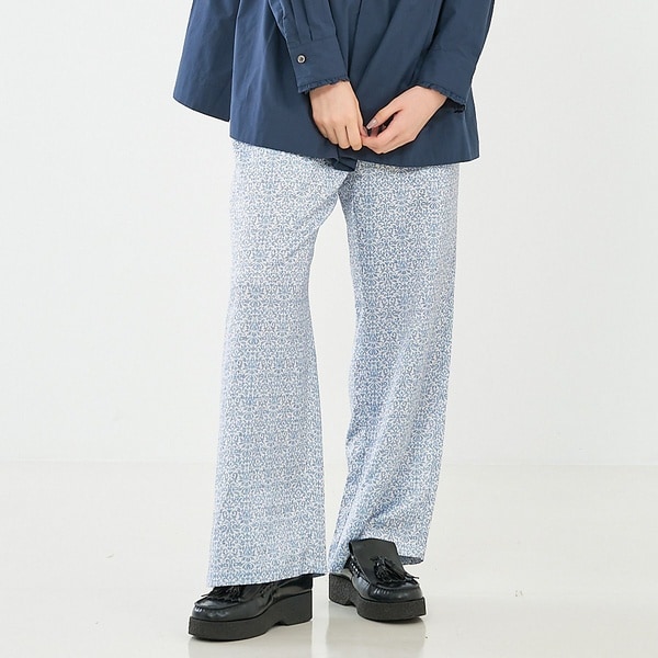 コレックス（collex）/ダマスク柄プリントパンツ