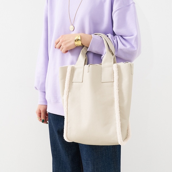 コレックス（collex）/リバーシブルボアトート2WAYバッグ