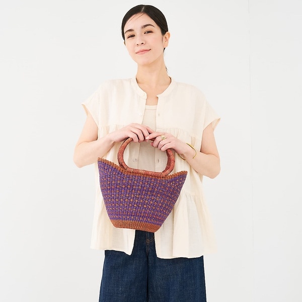 コレックス（collex）/ニャリガバスケット ニケチェック S ライラック