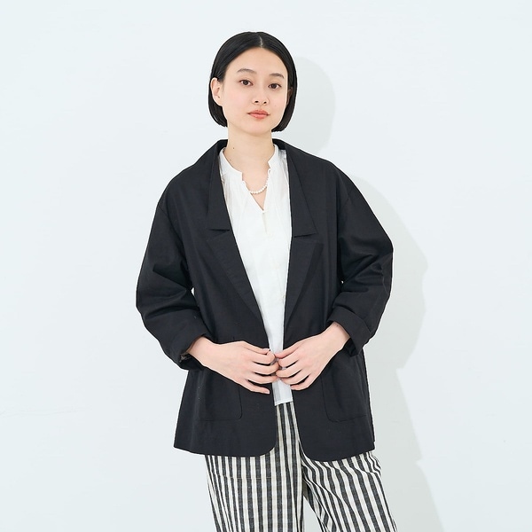 コレックス（collex）/ショールカラージャケット ブラック