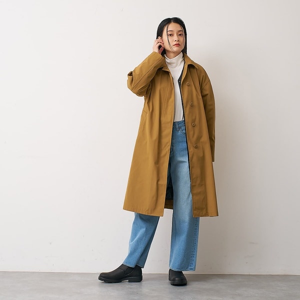 コレックス（collex）/【別注】【TAION】ダウンジャケット付バルカラーコート