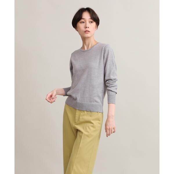 イッツインターナショナル（I．T．’S． international）/ベーシッククルーネックニット《HARMONY》