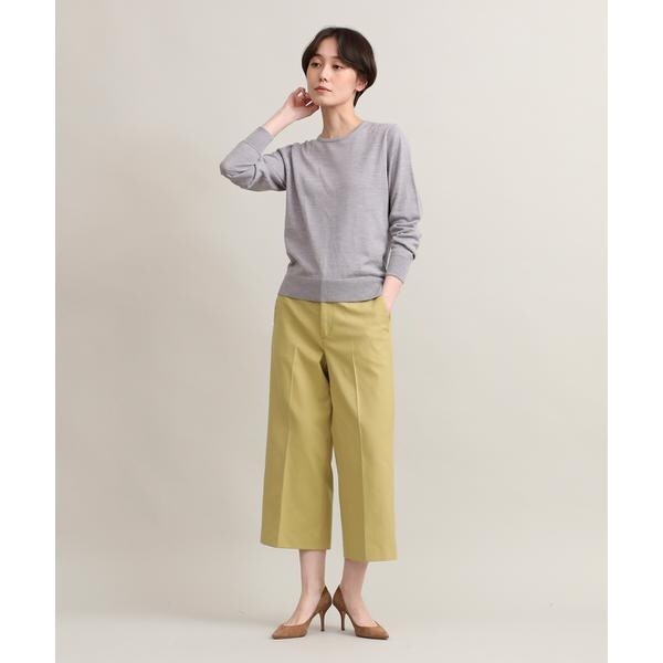 イッツインターナショナル（I．T．’S． international）/ベーシッククルーネックニット《HARMONY》