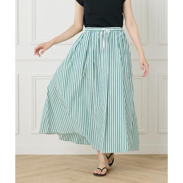 イッツインターナショナル（I．T．’S． international）/ドローコードギャザースカート