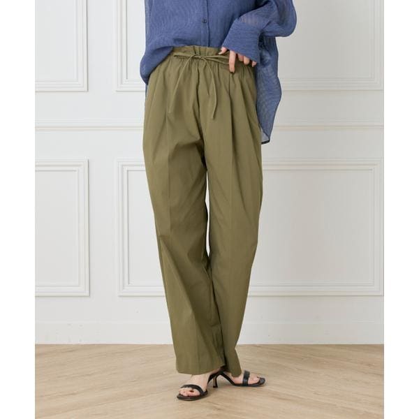 イッツインターナショナル（I．T．’S． international）/タックテーパードイージーパンツ