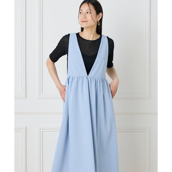 イッツインターナショナル（I．T．’S． international）/Vラインワンピース