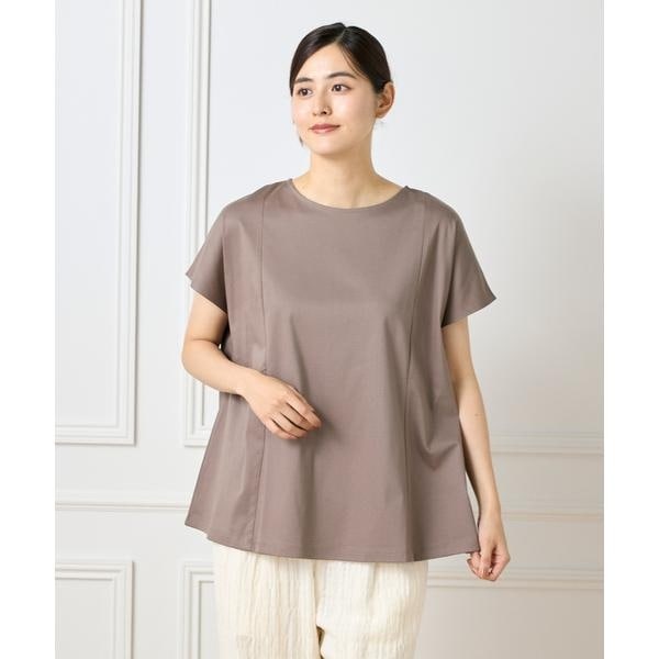 イッツインターナショナル（I．T．’S． international）/裾フレアープルオーバー