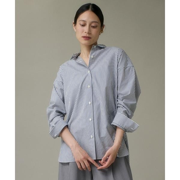 イッツインターナショナル（I．T．’S． international）/コットンオーバーサイズシャツ