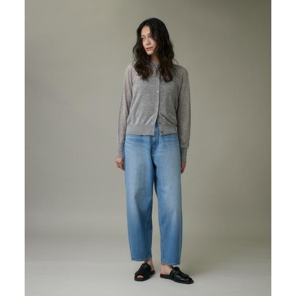 イッツインターナショナル（I．T．’S． international）/クルーネックニットカーディガン《Melty air wool》