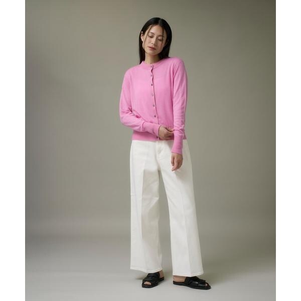 イッツインターナショナル（I．T．’S． international）/クルーネックニットカーディガン《Melty air wool》