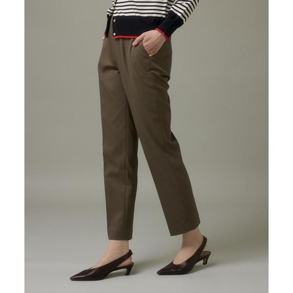 イッツインターナショナル（I．T．’S． international）/ベーシックテーパードパンツ《TRサキソニー裏起毛》