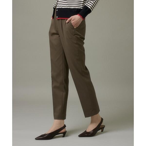 イッツインターナショナル（I．T．’S． international）/ベーシックテーパードパンツ《TRサキソニー裏起毛》
