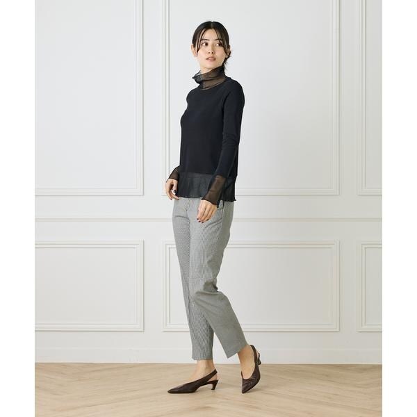 イッツインターナショナル（I．T．’S． international）/ベーシックテーパードパンツ《TRサキソニー裏起毛》