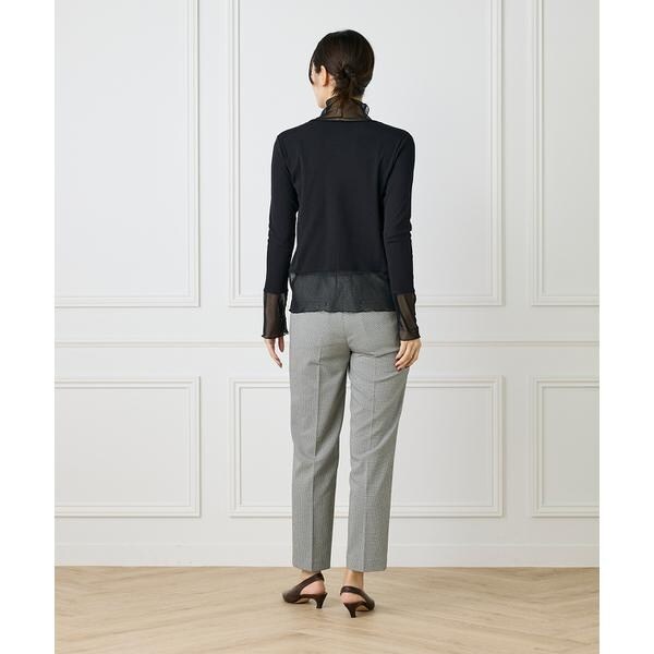 イッツインターナショナル（I．T．’S． international）/ベーシックテーパードパンツ《TRサキソニー裏起毛》