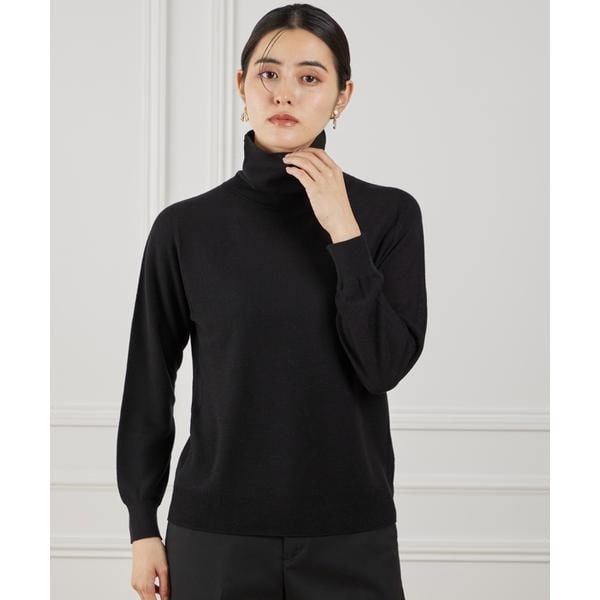 イッツインターナショナル（I．T．’S． international）/ホールガーメントタートルネックニット《Cuoo》