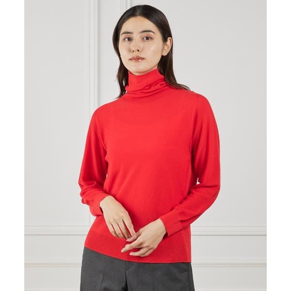 イッツインターナショナル（I．T．’S． international）/ホールガーメントタートルネックニット《Cuoo》