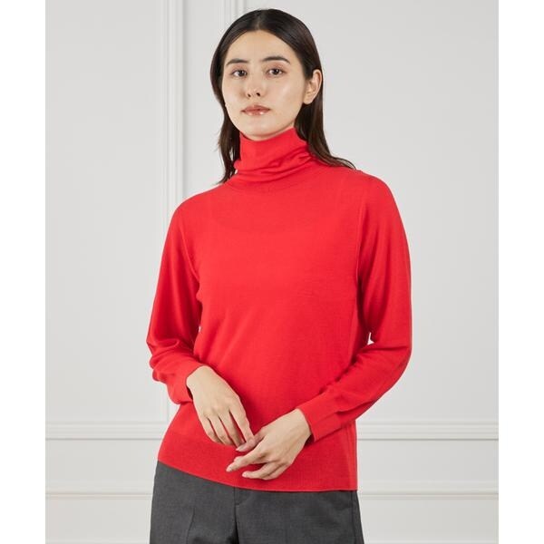 イッツインターナショナル（I．T．’S． international）/ホールガーメントタートルネックニット《Cuoo》