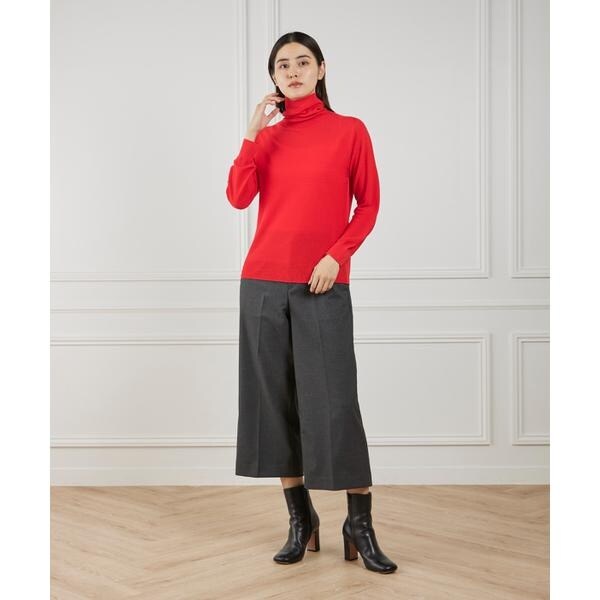 イッツインターナショナル（I．T．’S． international）/ホールガーメントタートルネックニット《Cuoo》