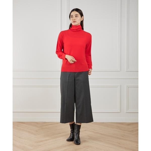 イッツインターナショナル（I．T．’S． international）/ホールガーメントタートルネックニット《Cuoo》