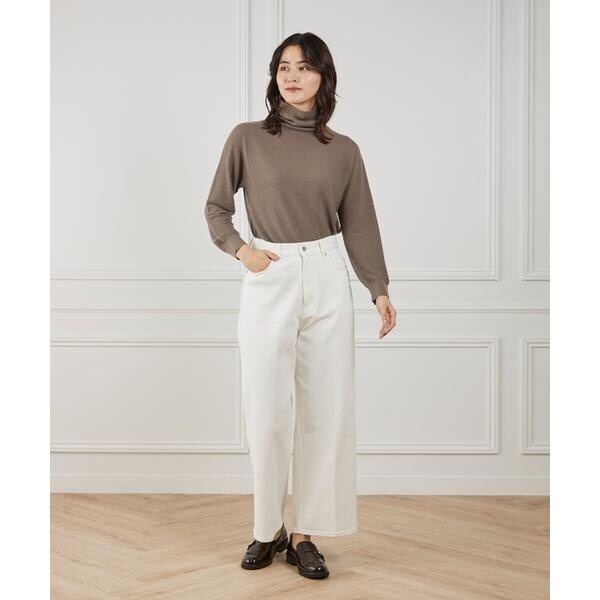 イッツインターナショナル（I．T．’S． international）/ホールガーメントタートルネックニット《Cuoo》