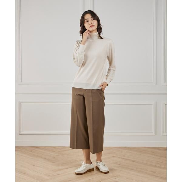 イッツインターナショナル（I．T．’S． international）/ホールガーメントタートルネックニット《Cuoo》