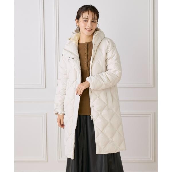 イッツインターナショナル（I．T．’S． international）/フーデットダウンコート《TAIONコラボレーション》